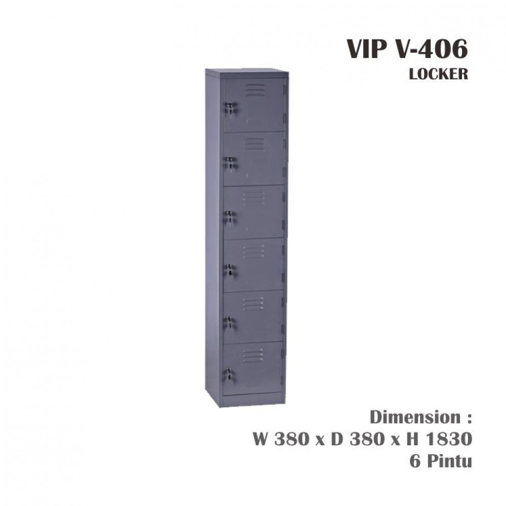 Loker 6 Pintu VIP - V 406